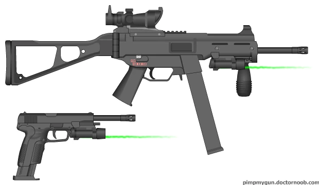 Image - UMP.45 Custom and Custom 10mm Pistol.jpg | Call of Duty Wiki ...