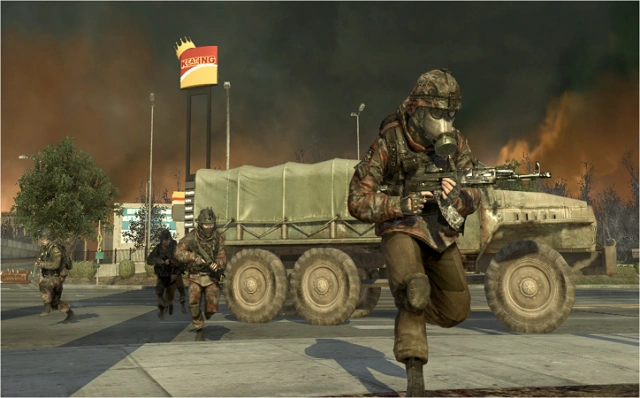 Image - Spetsnaz soldiers 2 Wolverines Modern Warfare 2.png | Call of ...