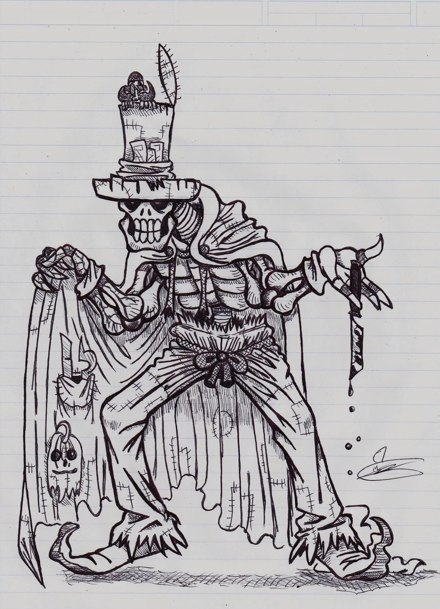 Image - The skin taker by marcoman128-d4iyg3e.jpg | Candle Cove Wiki ...