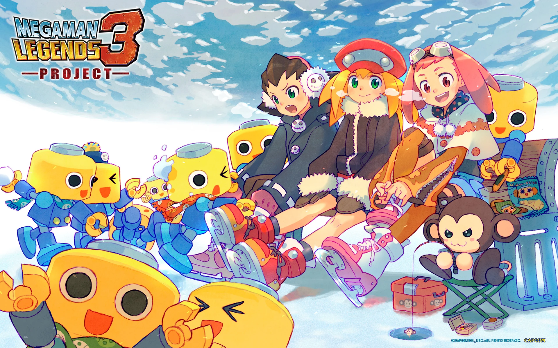 Image - Mega Man Legends 3 - holiday wallpaper.jpg | Capcom Database ...