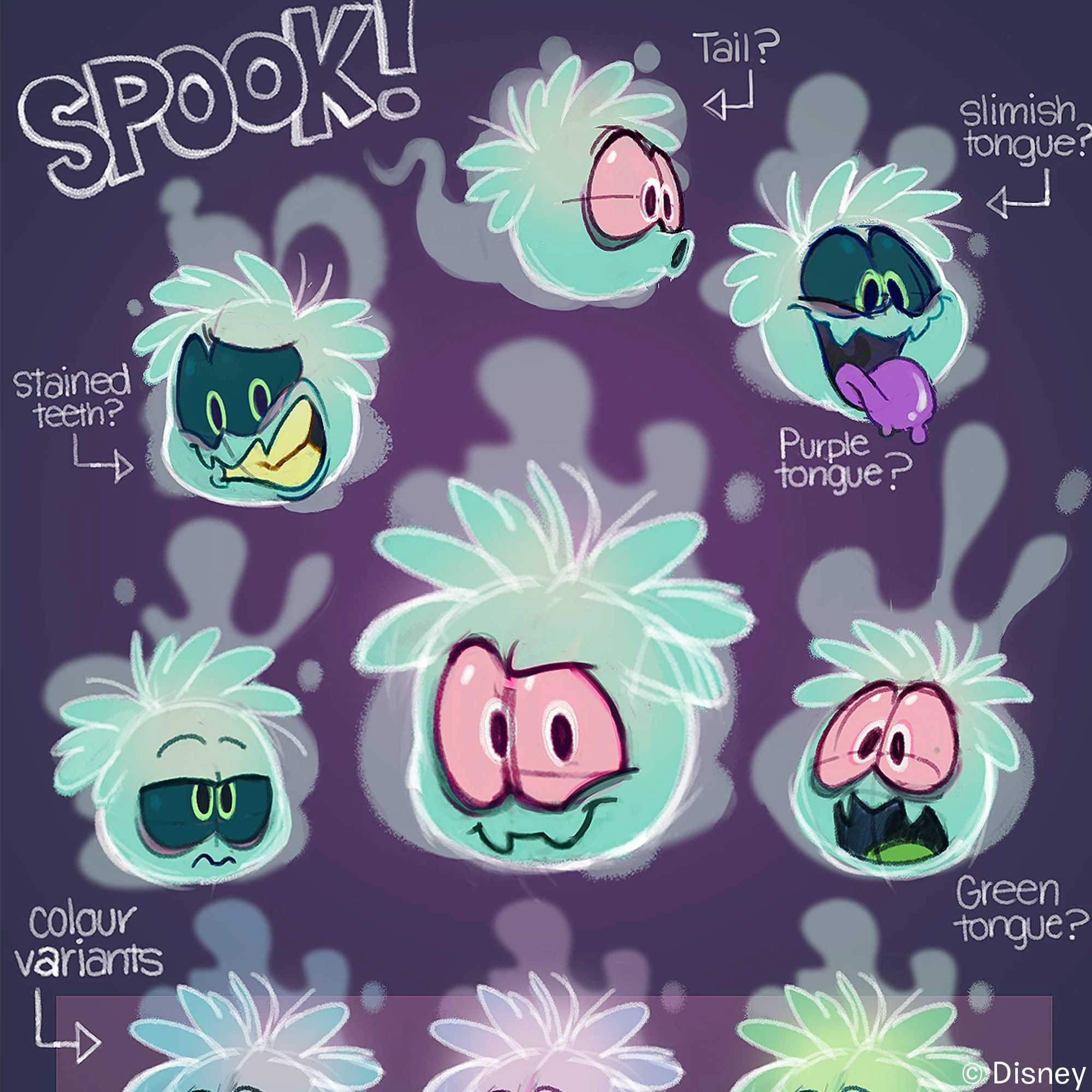 Image - Ghost Puffle concept art.jpg | Club Penguin Wiki | FANDOM ...