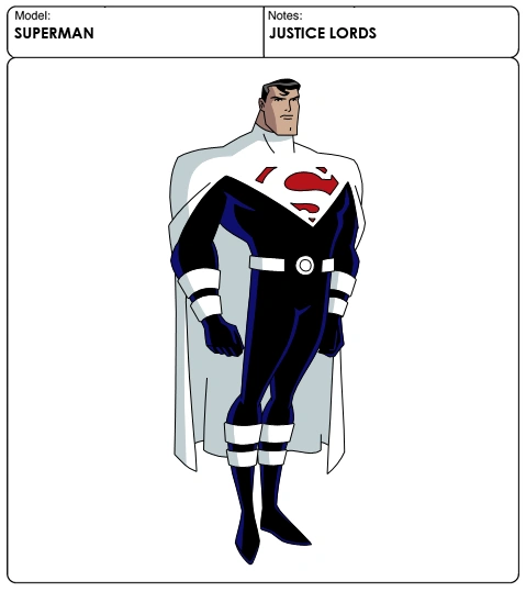 DC COMICS: DC Animated Universe Bios Justice Lords Superman | Comic ...