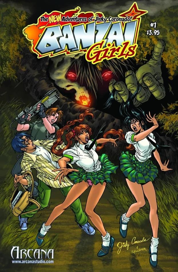 Banzai Girls | Comic Book Series | Fandom powered by Wikia