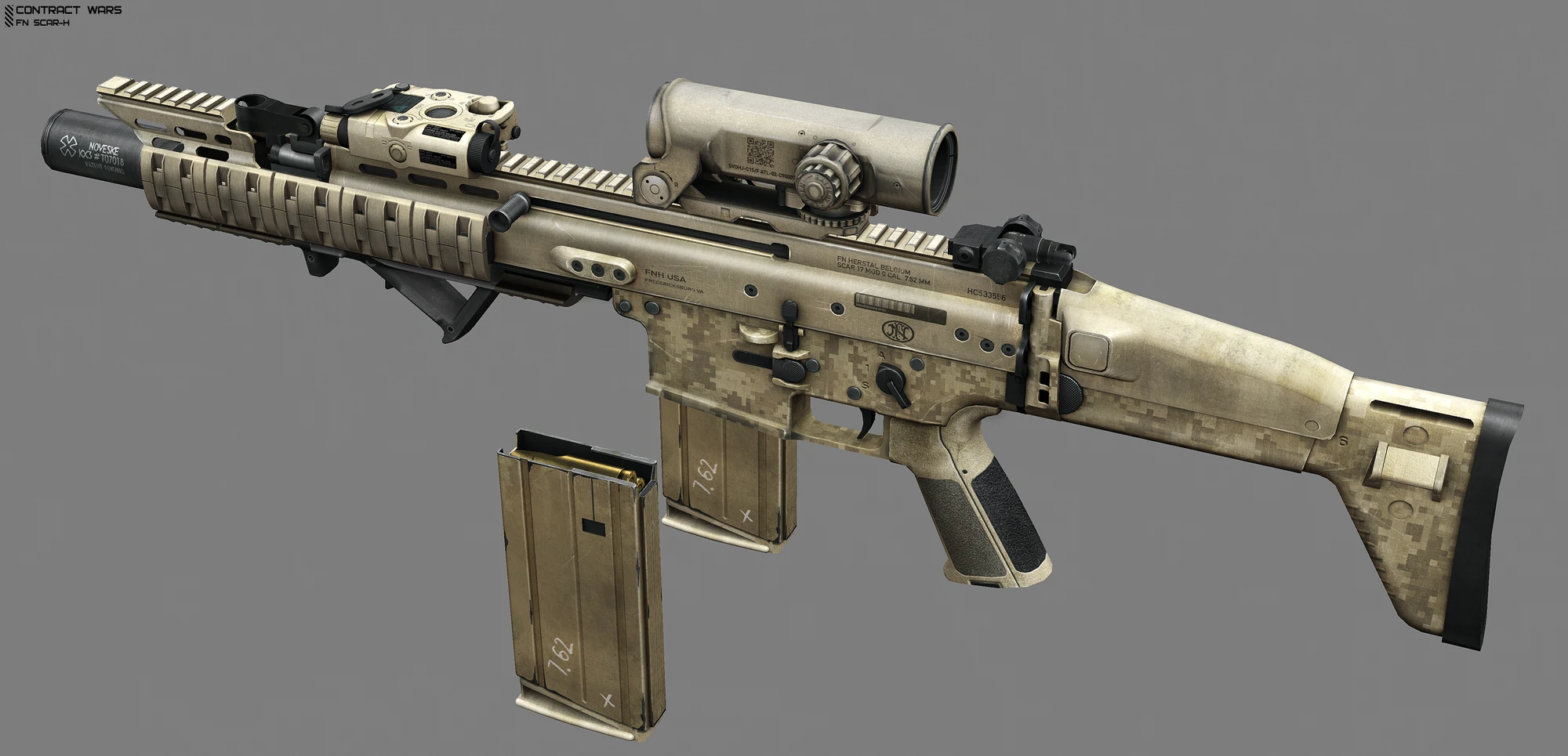 FN SCAR-H | Wiki Contract Wars | Fandom powered by Wikia