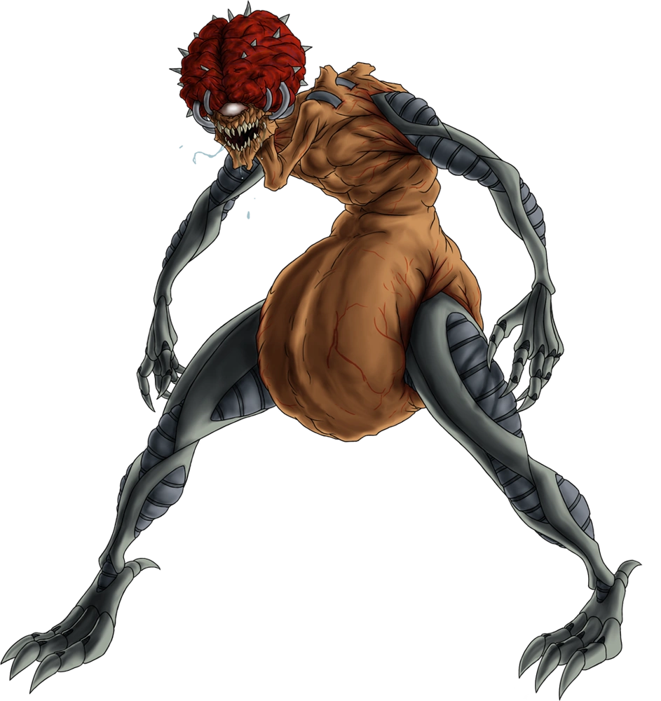 Image - Mother-Brain-Metroid-Render-by green mamba.png | Death Battle ...