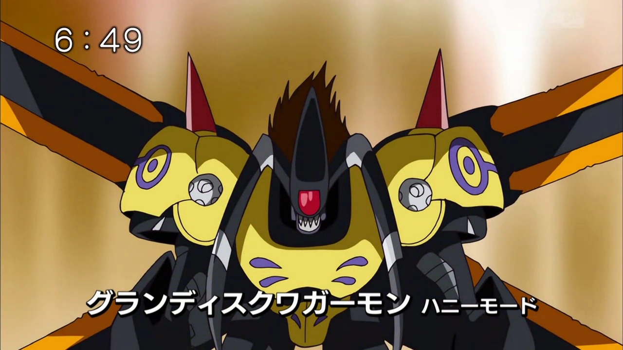 GrandisKuwagamon Honeybee Mode | DigimonWiki | Fandom powered by Wikia