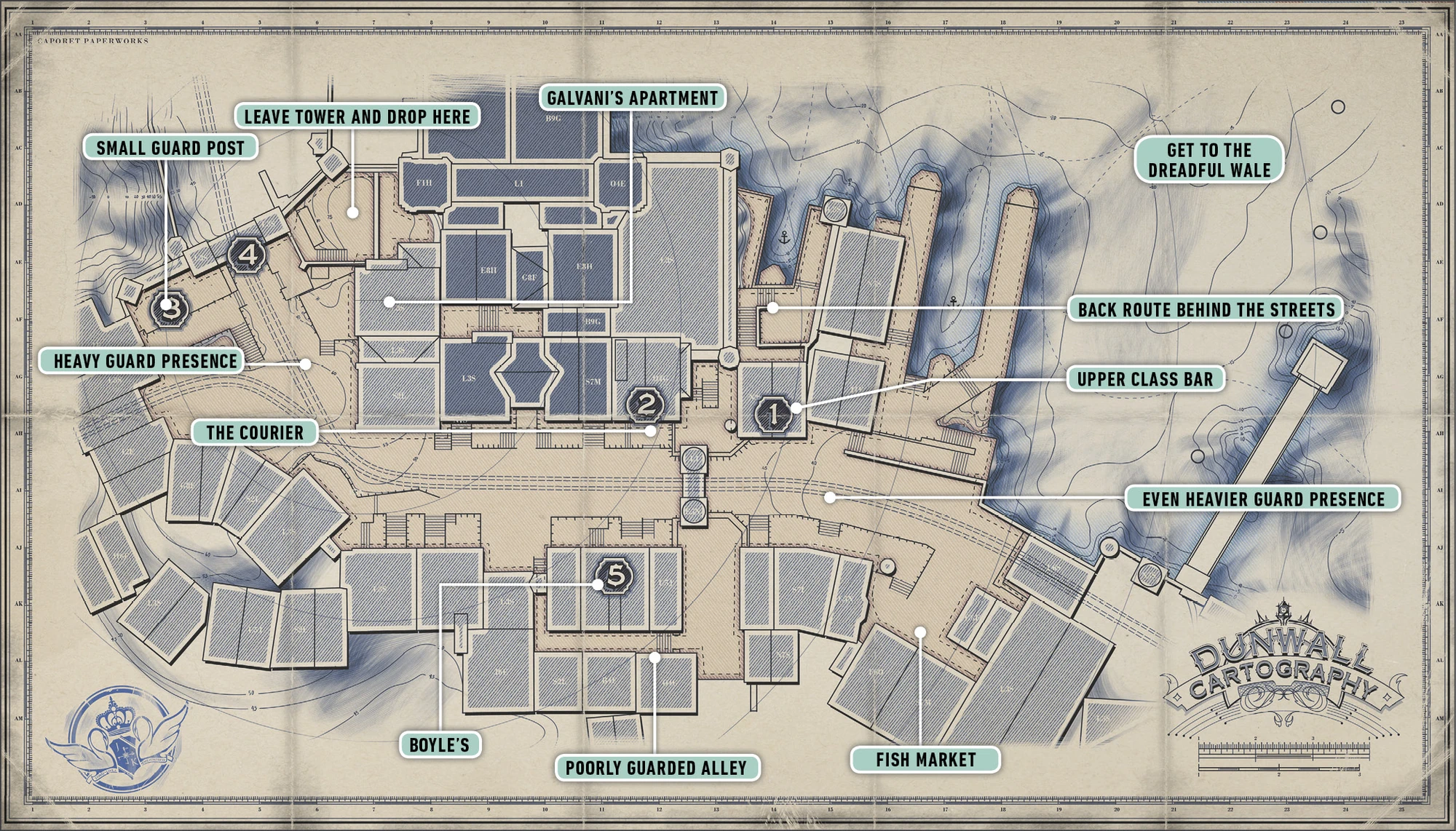 Image - DUNWALL STREETS MAP.jpg | Dishonored Wiki | FANDOM powered by Wikia