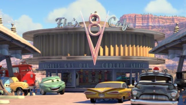 Flo's V8 Cafe | Disney Wiki | Fandom powered by Wikia