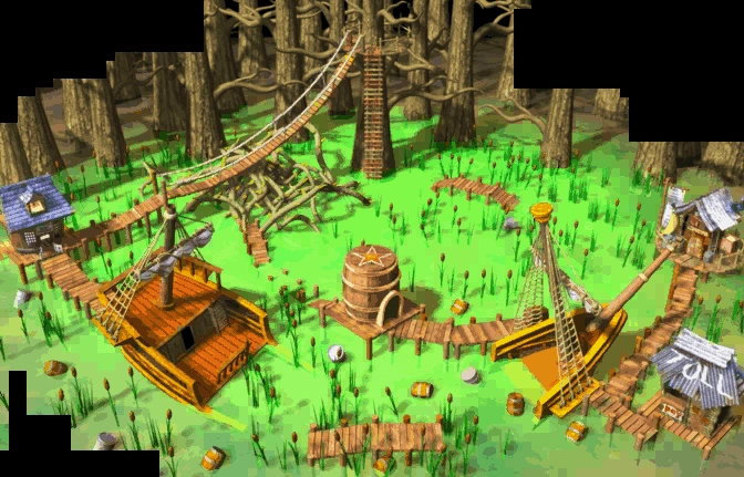 Image - DKC2 GBA - Krem Quay.PNG | Donkey Kong Wiki | FANDOM powered by ...