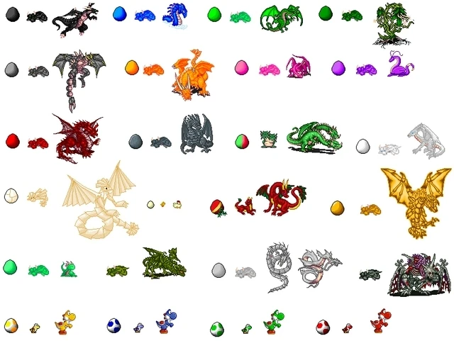 Original Dragon Sprites | Dragon Cave Wiki | Fandom powered by Wikia