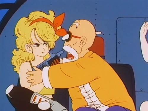Image - Launch aims her gun at Roshi.png | Dragon Ball Wiki | Fandom ...