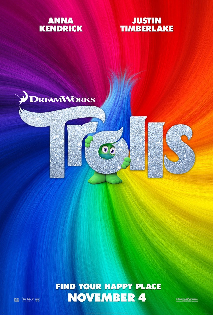 Image - Trolls (film) logo.png | Dreamworks Animation Wiki | FANDOM ...