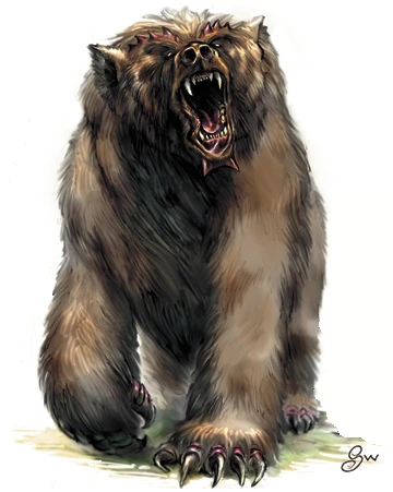 Image - Dire bear.jpg | Dungeons and Dragons Wiki | FANDOM powered by Wikia