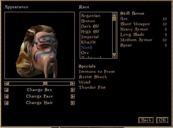 Character Creation (Morrowind) | Elder Scrolls | FANDOM powered by Wikia