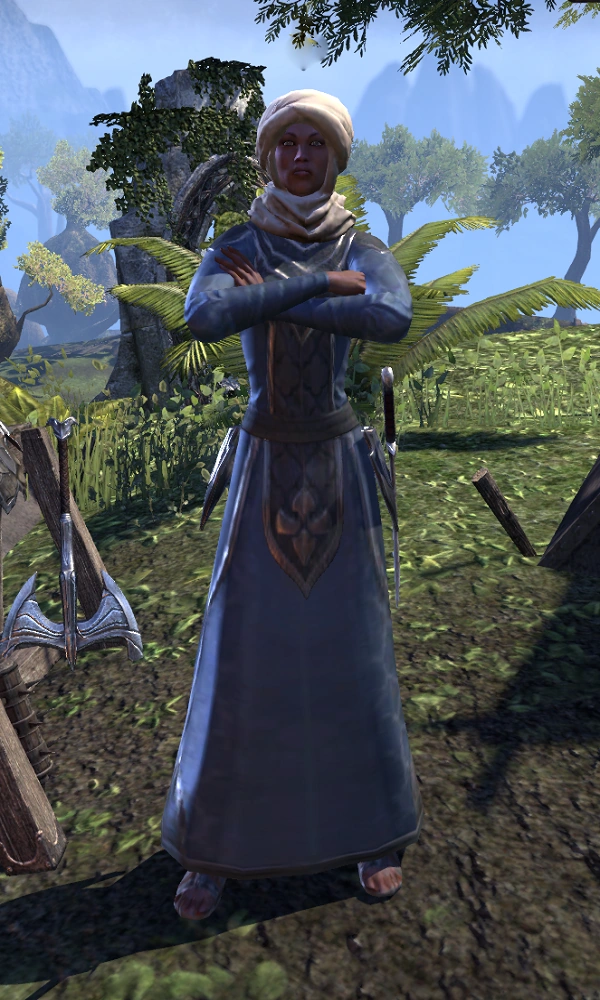 Maj al-Ragath from the undaunted is gorgeous and hot — Elder Scrolls Online