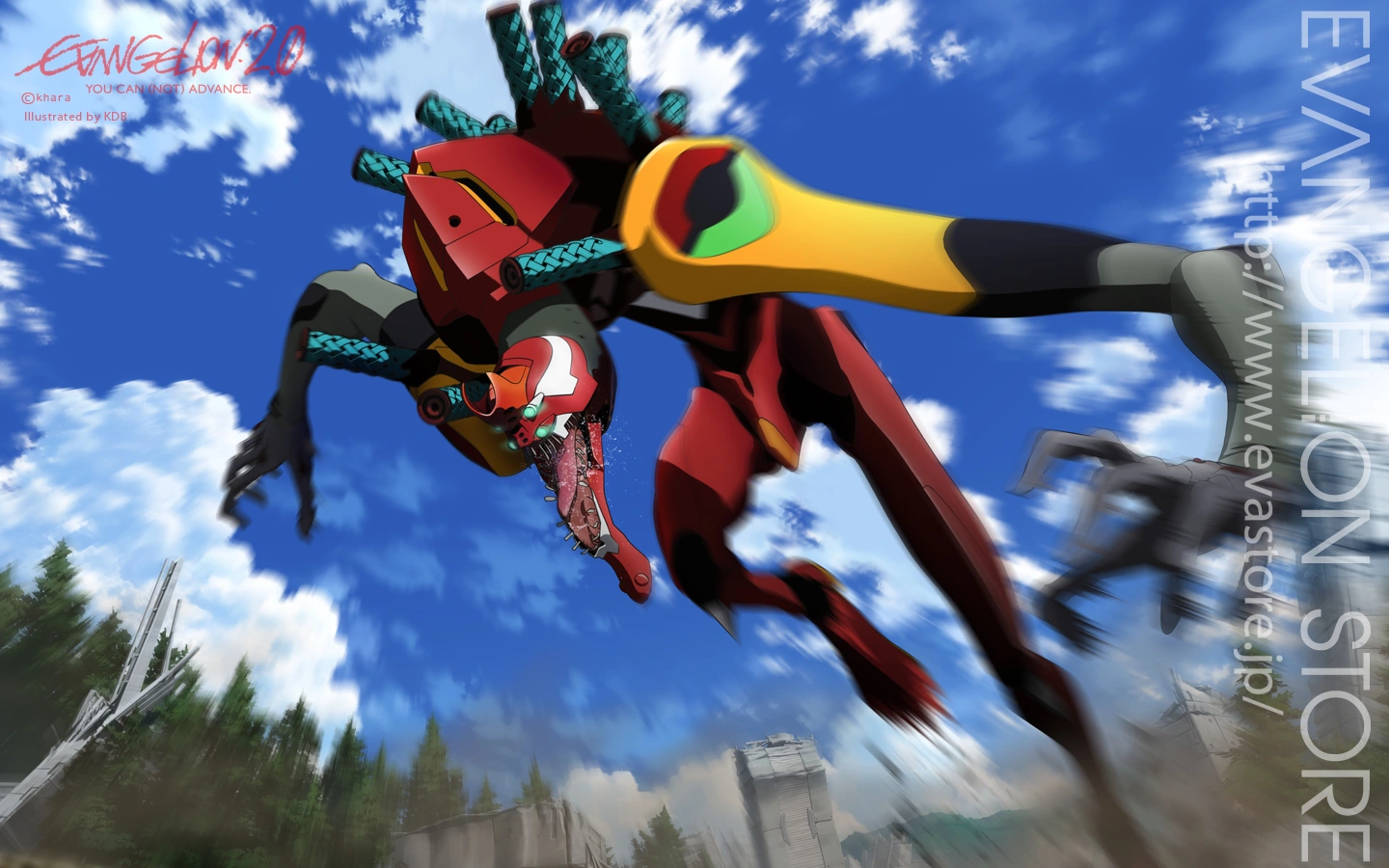 Image - Eva 02 Beast Mode Wallpaper.png | Evangelion | Fandom powered ...
