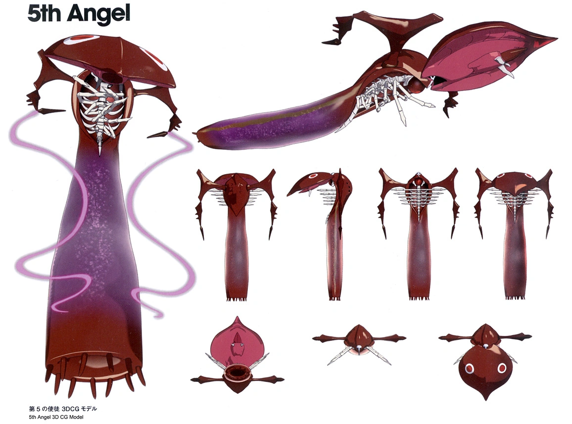 Image - 5th Angel 3D CG model (Rebuild).png | Evangelion | FANDOM ...