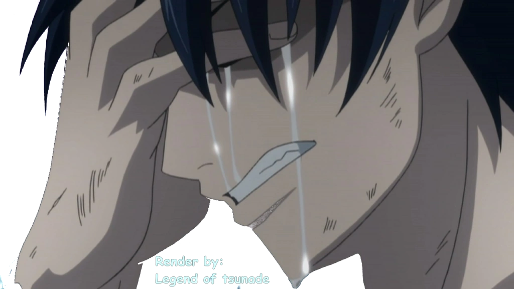 Fairy Tail Gray Crying #NATSU — Who Stole The Quality??? Btw Natsu