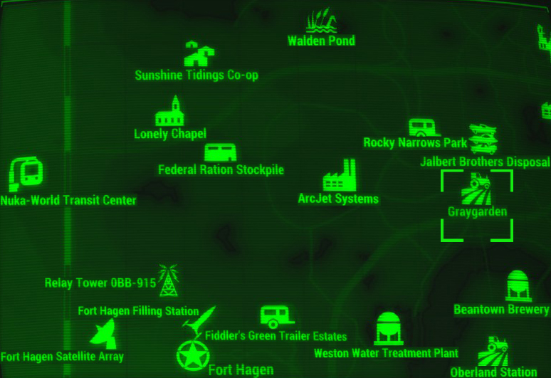 Image - Graygarden map.png | Fallout Wiki | FANDOM powered by Wikia