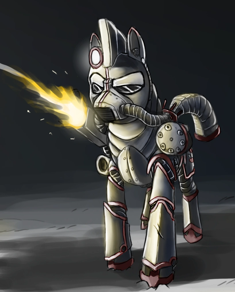 and a East Coast Brotherhood of Steel Paladin