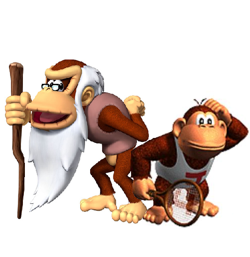 Image - Cranky Kong & Donkey Kong Jr..png | Fanon Wiki | FANDOM powered ... Image - Cranky Kong & Donkey Kong Jr..png | Fanon Wiki | FANDOM powered ...