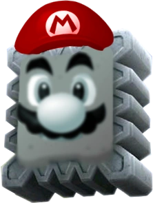 Thwomp Mario | Fantendo - Nintendo Fanon Wiki | FANDOM powered by Wikia