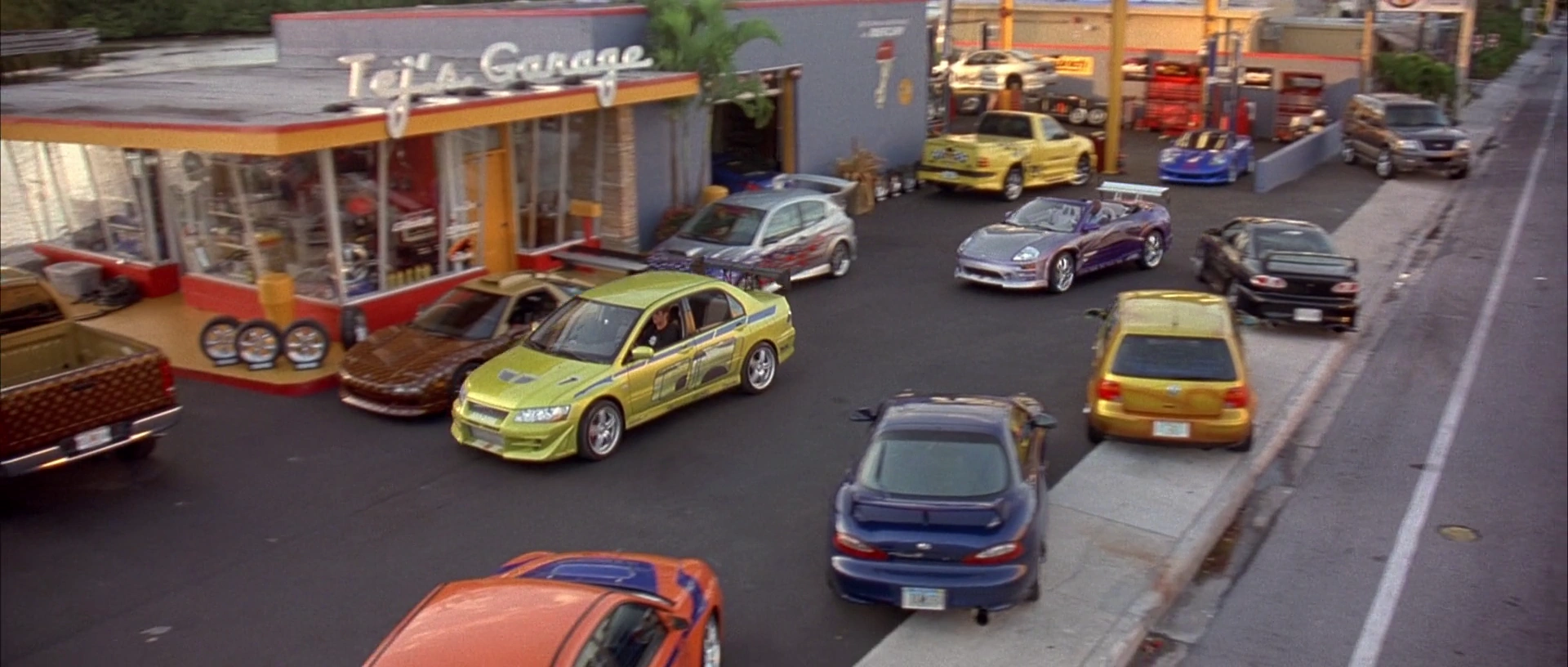 Image - Tej's Garage - 2F2F.png | The Fast and the Furious Wiki ...