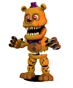 Adventure Nightmare Fredbear | Five Nights at Freddy's World Wikia ...