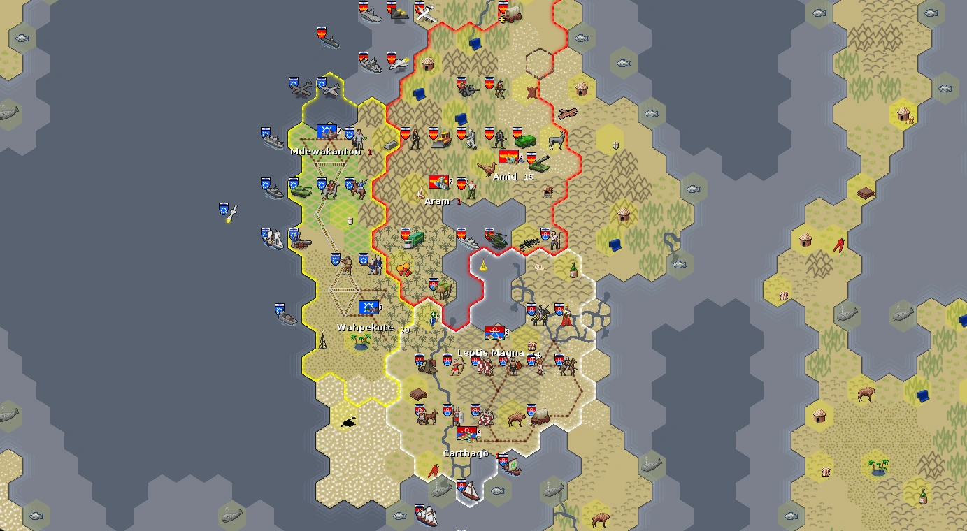 Freeciv units - beatsgerty