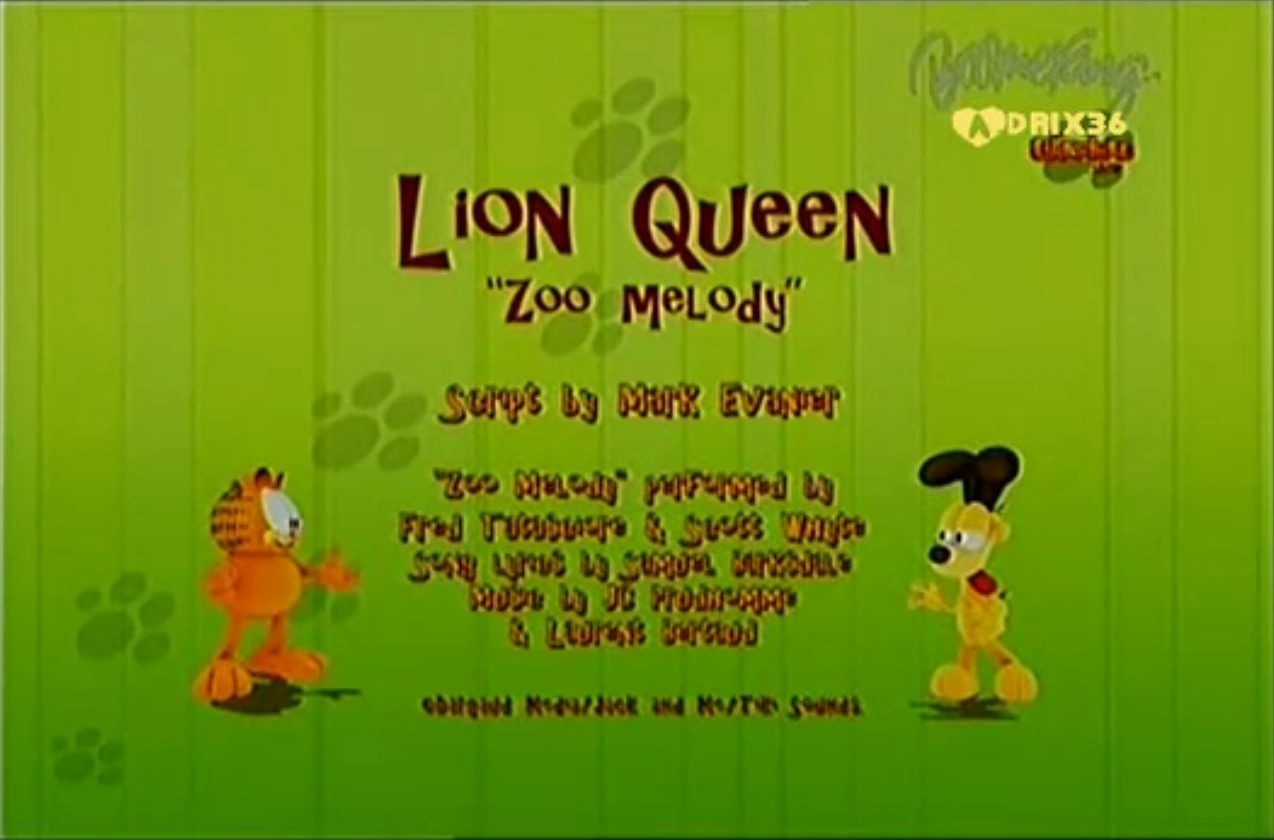Lion Queen: Zoo Melody | Garfield Wiki | Fandom powered by Wikia