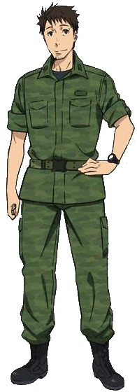 Image - Youji Itami Anime.jpg | Gate - Thus the JSDF Fought There! Wiki ...