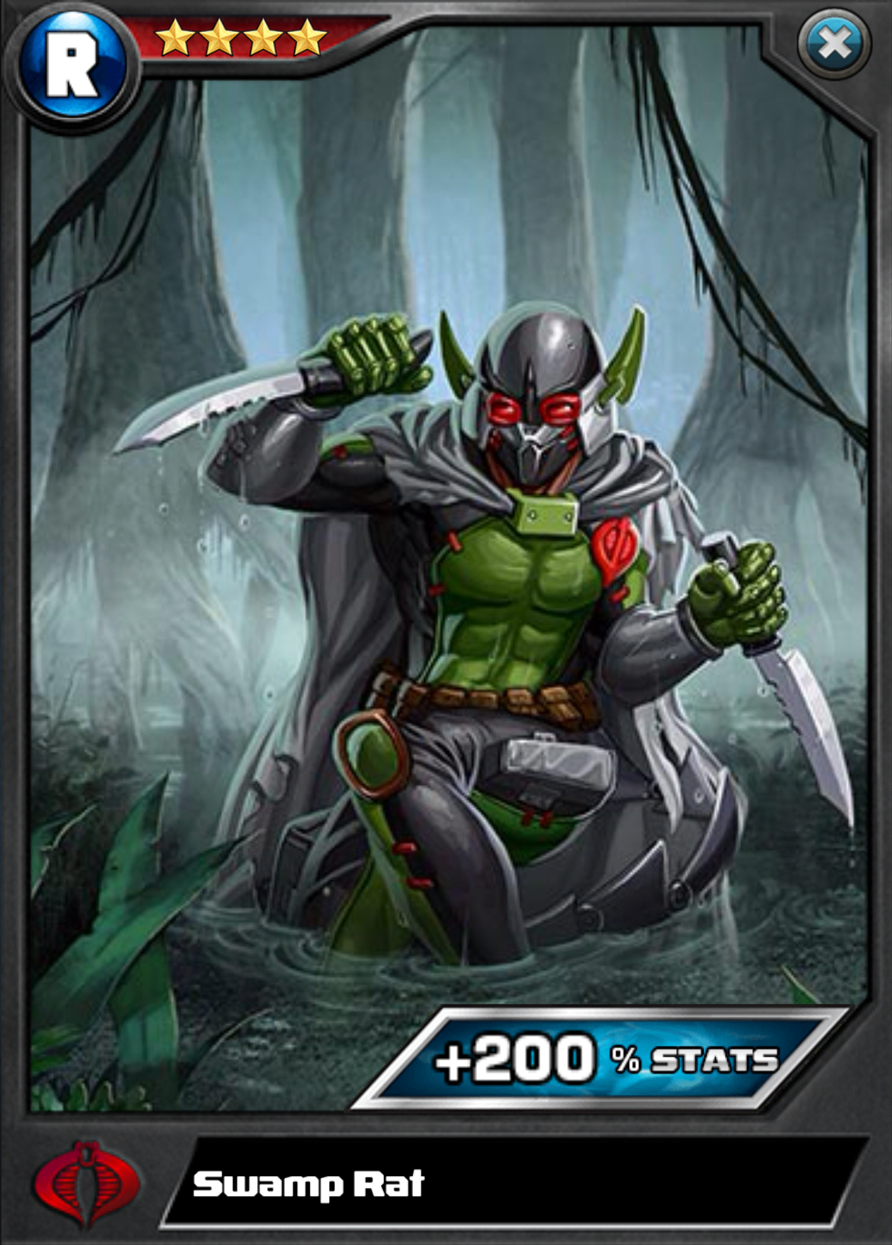 Swamp Rat R4 Gi Joe Battleground Wiki Fandom Powered By Wikia