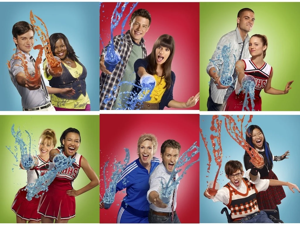Image - Glee season 2 slushie wallpaper.jpg | Glee TV Show Wiki ...