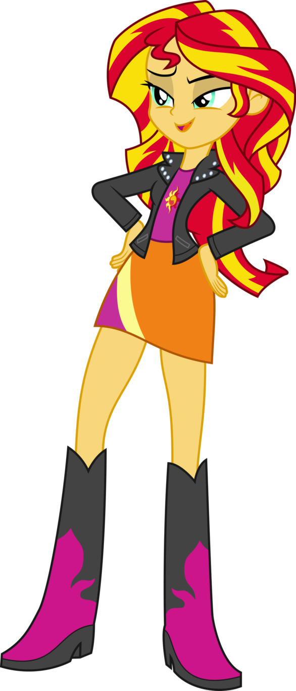 Image Mlp Eqg Sunset Shimmer By Mewtwo Ex D6l2lx9png Goanimate V2 Wiki Fandom Powered By