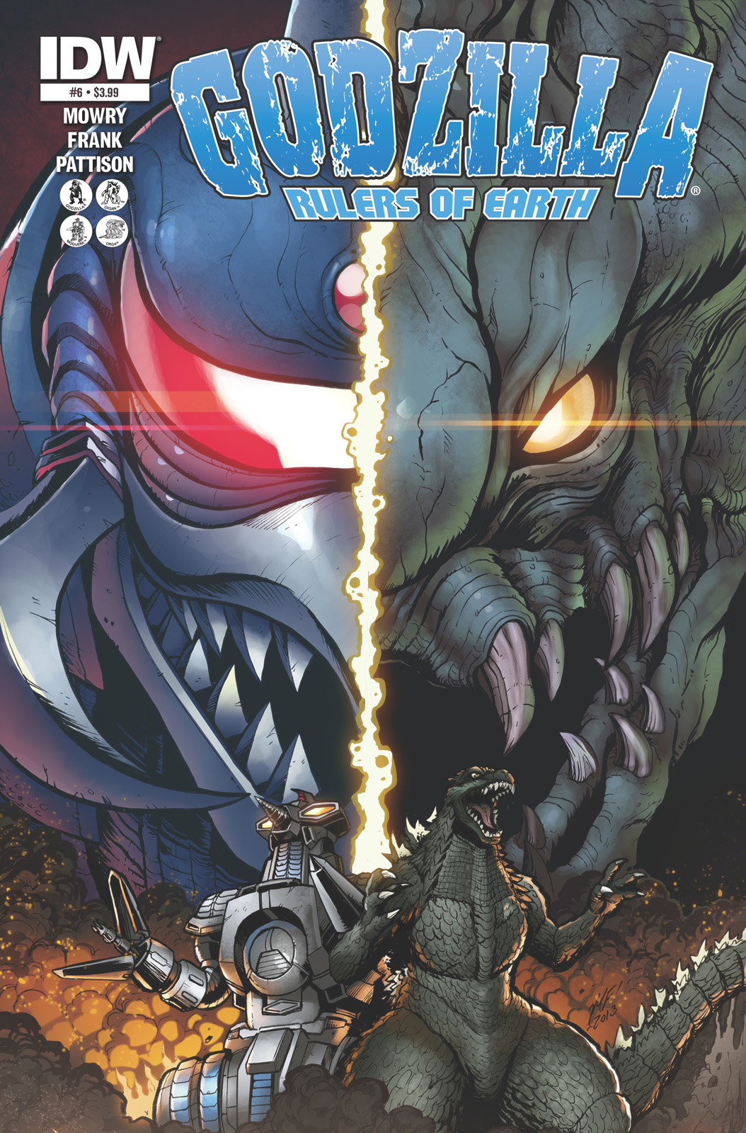 Image Rulers Of Earth Issue 6 Cover Gojipedia Fandom Powered By Wikia
