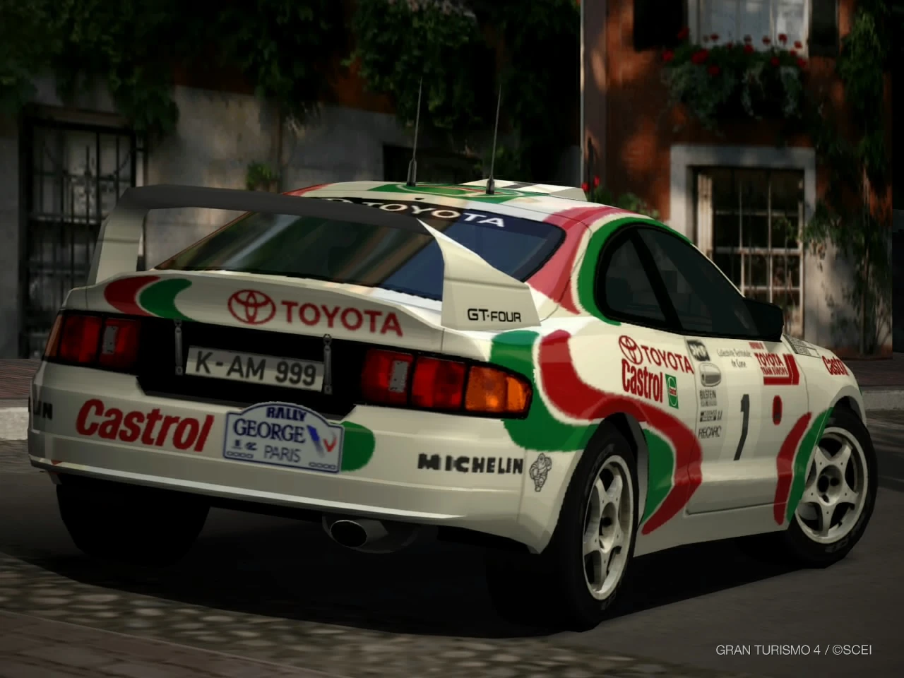 Toyota CELICA GT-FOUR Rally Car (ST205) '95 | Gran Turismo Wiki ...