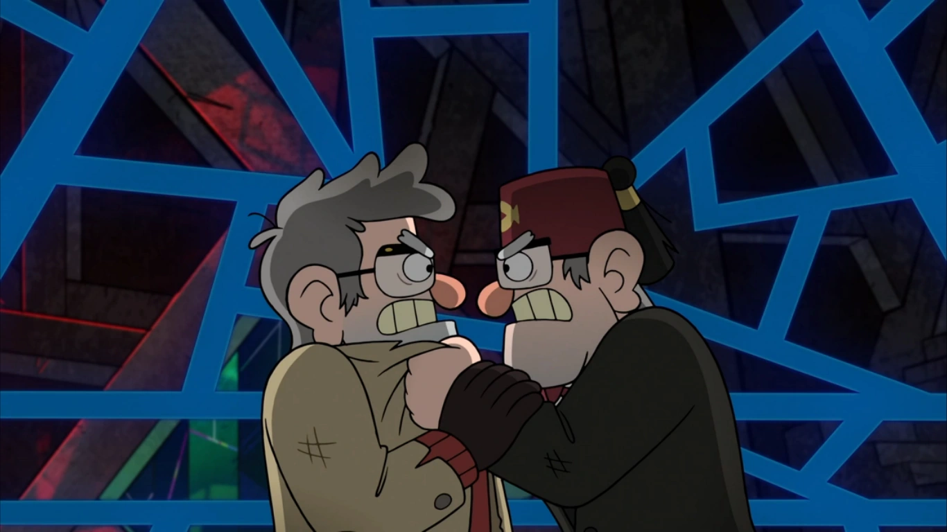 Image - S2e20 Stan and Ford.png | Gravity Falls Wiki | FANDOM powered ...