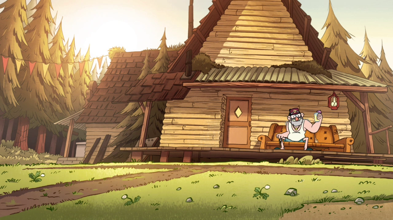 Image - S1e16 back of shack.png | Gravity Falls Wiki | Fandom powered ...
