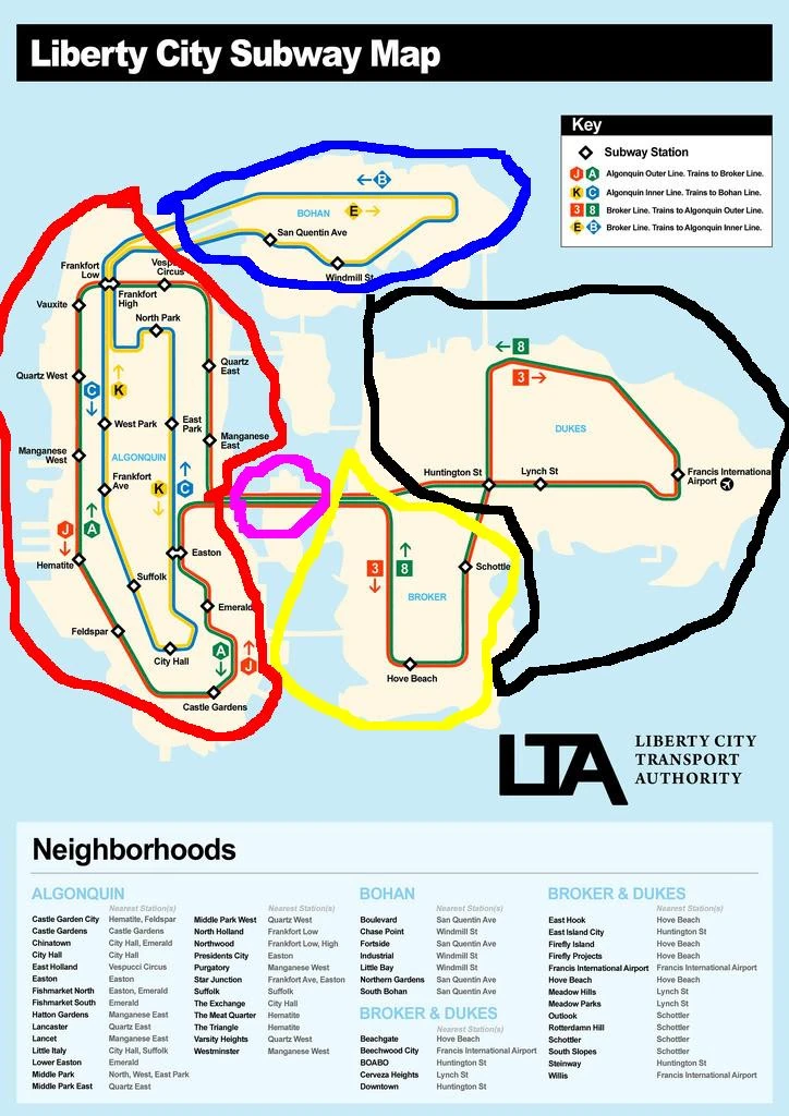 Image - LTA GTA IV Subway Map.jpg | GTA Myths Wiki | FANDOM powered by ...