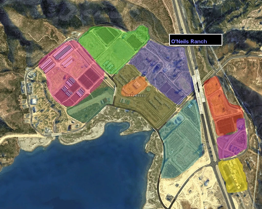 Image - Grapeseed Land Survey GTAV Map O'Neils Ranch.jpg | GTA Wiki ...