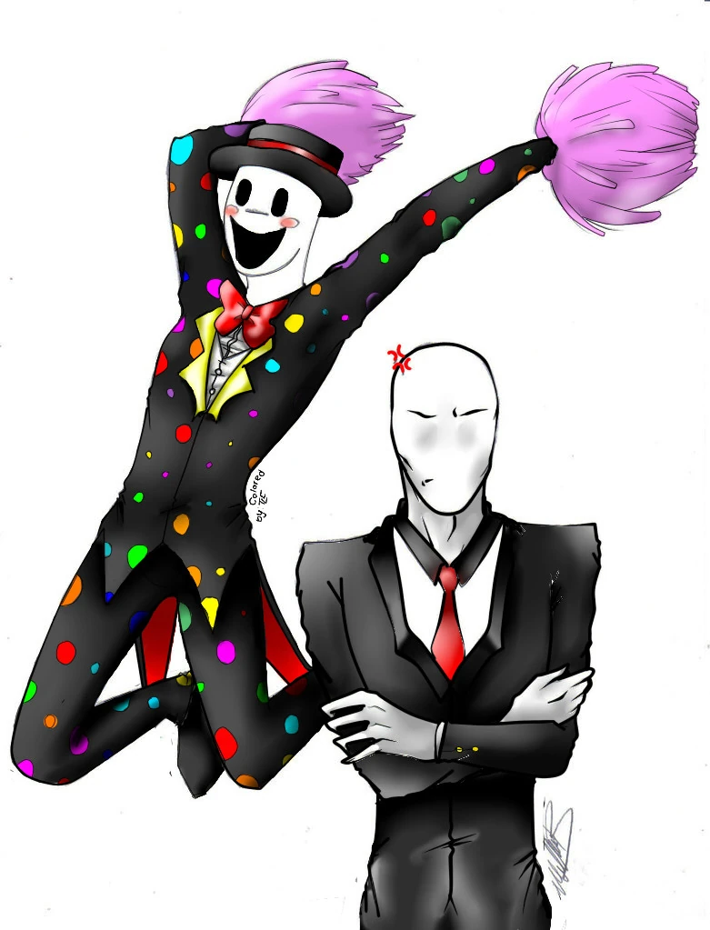 Image - Splendorman and slenderman by burningroses243-d6tquhe.jpg ...