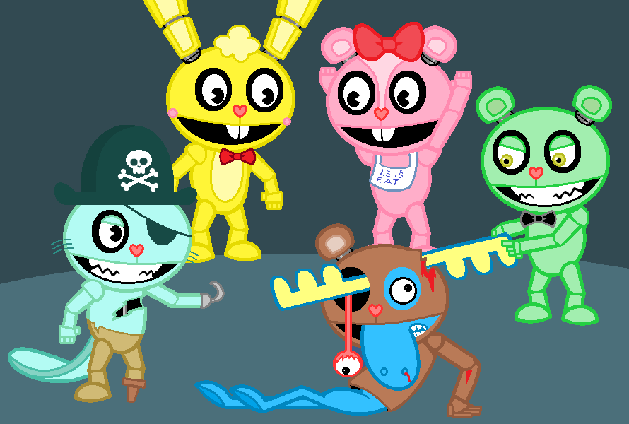 Image - Fnaf htf.png | Happy Tree Friends Fanon Wiki | Fandom powered ...