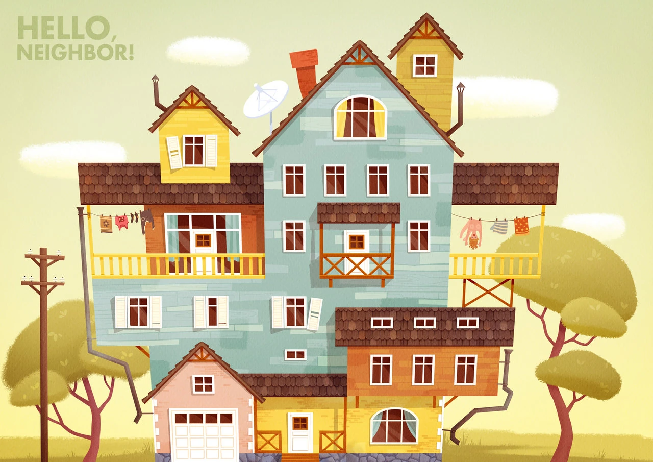 Файл:Fan-art by Sharandula on DeviantArt.jpg | Hello Neighbor вики ...