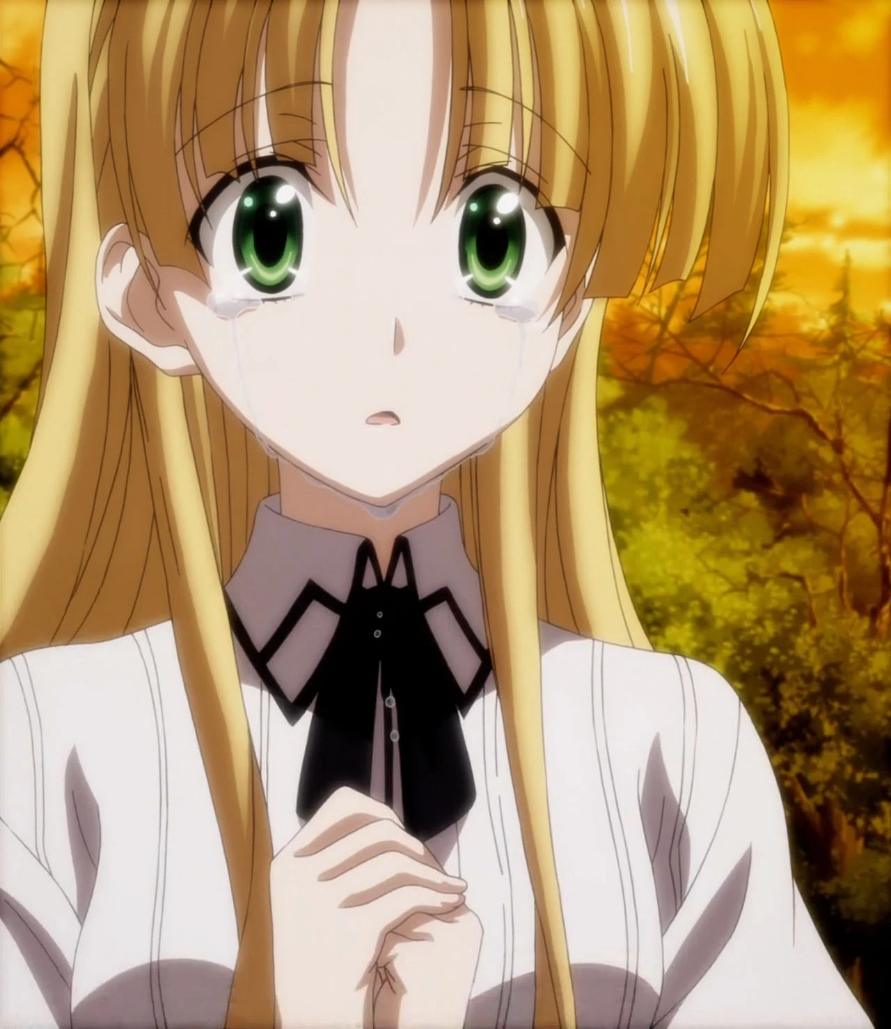 Image - Asia teary-eyed upon Issei's Return.jpg | High School DxD Wiki ...