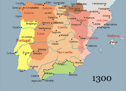 Image - Iberia-1300.PNG | Wiki Atlas of World History Wiki | Fandom ...