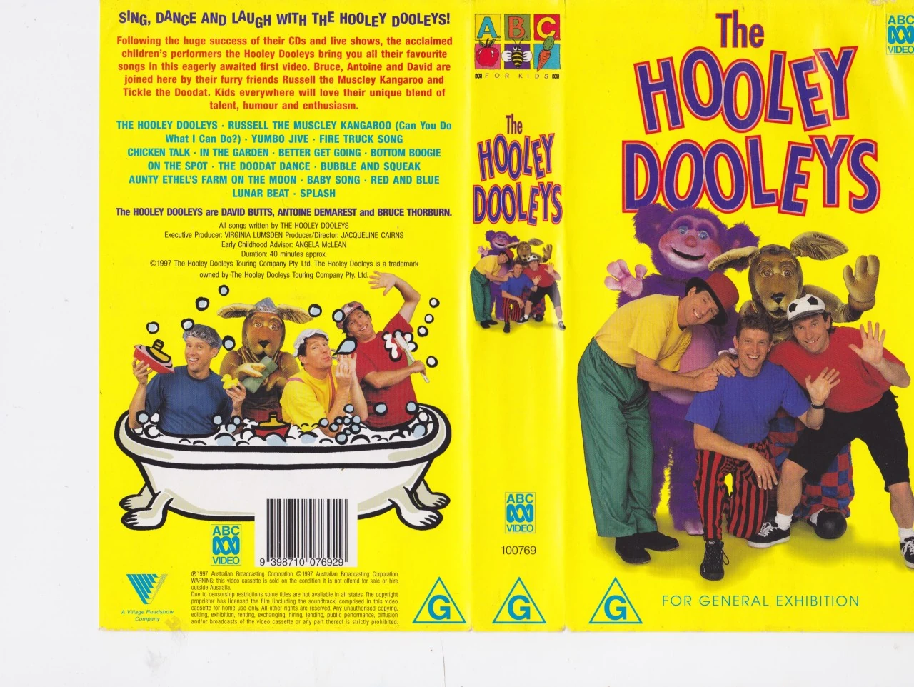 Image - The Hooley Dooleys VHS (full cover).jpg | Hooley Dooleys Wiki ...