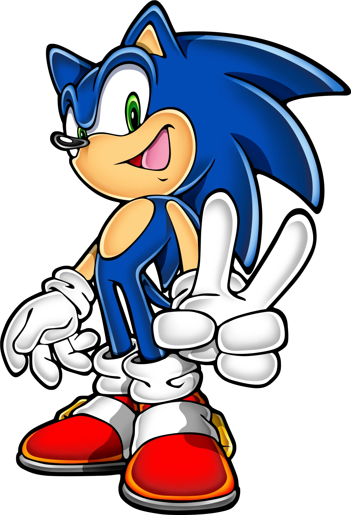 Archivo:Sonic en Sonic Advance 2.png | Hora de aventura Wiki | Fandom ...