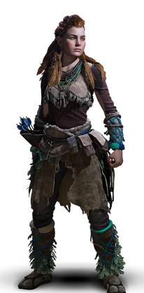 Aloy - Nora Silent Hunter Light Minecraft Skin