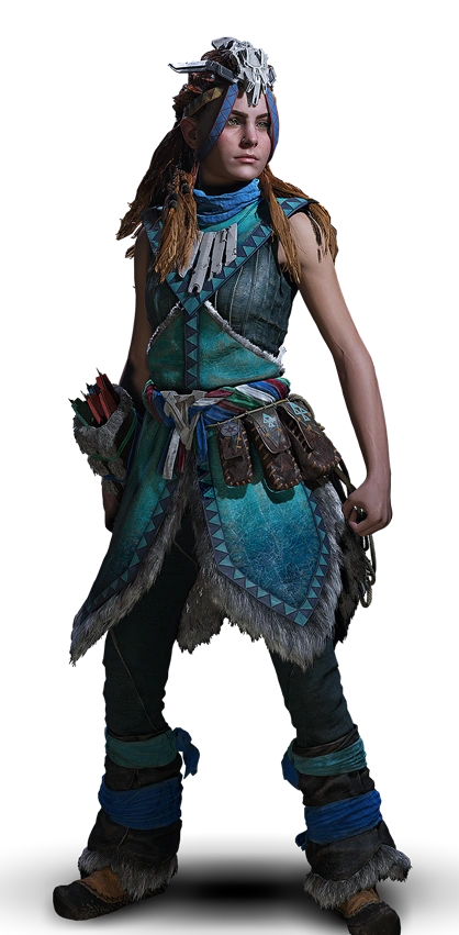 Aloy - Banuk Ice Hunter Light Minecraft Skin