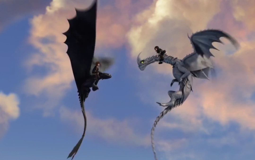 Image - Szczerbatek i Windshear.png | How to Train Your Dragon Wiki ...